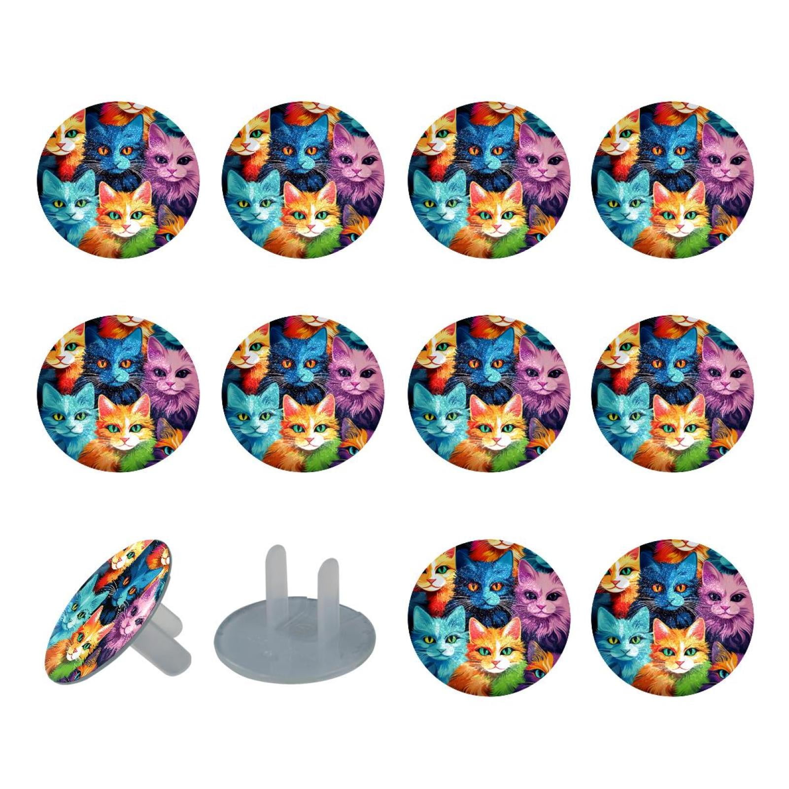 24 Pack Outlet Covers Dielectric Plastic Plugs for Electrical Power ...