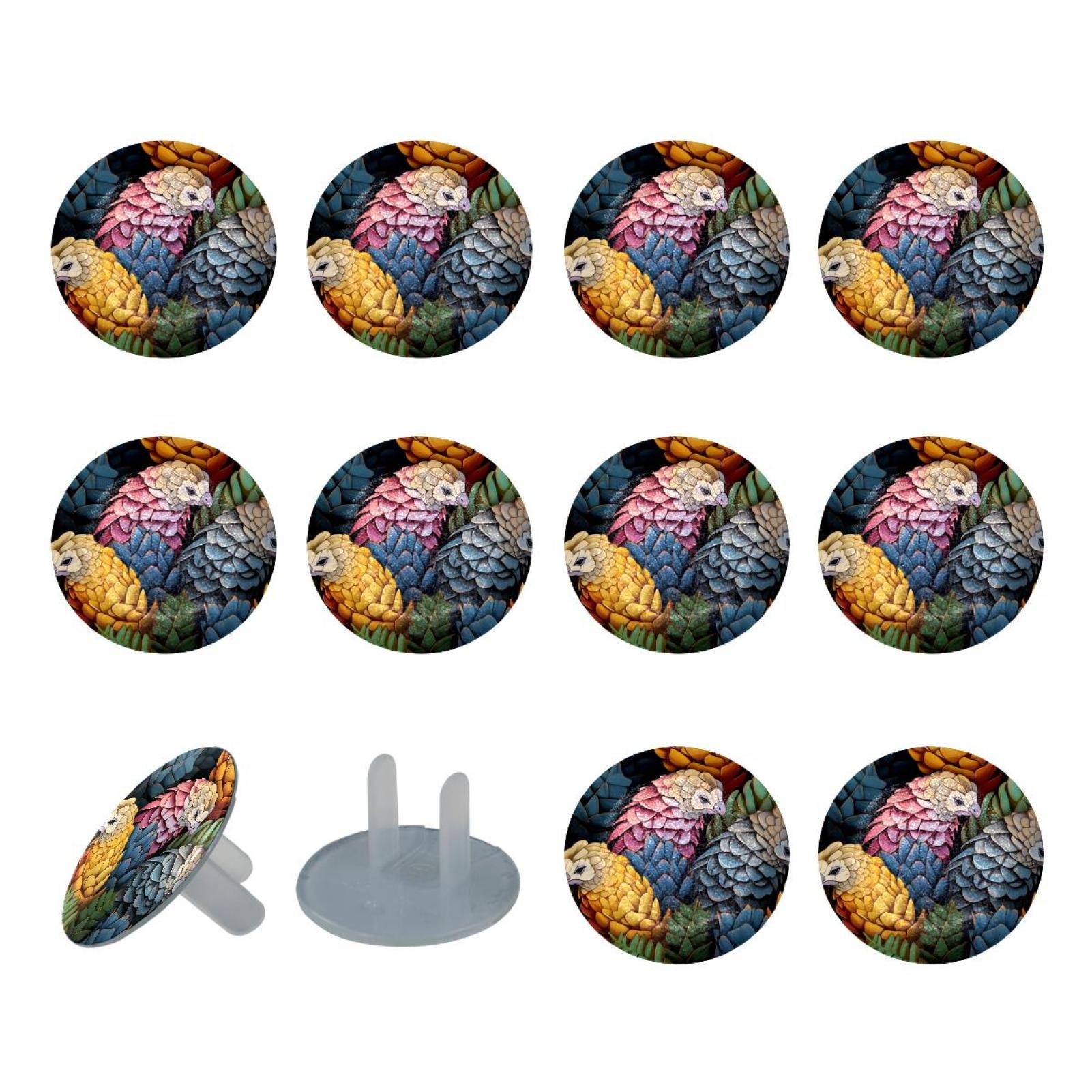 24 Pack Pangolin Outlet Covers Baby Proofing Socket Protectors Child ...
