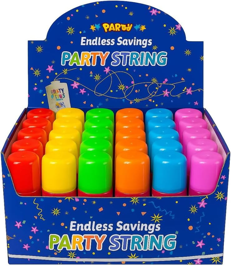 24 Pack of Party Streamer Spray, Party Favors, Fun Party Streamer Spray ...
