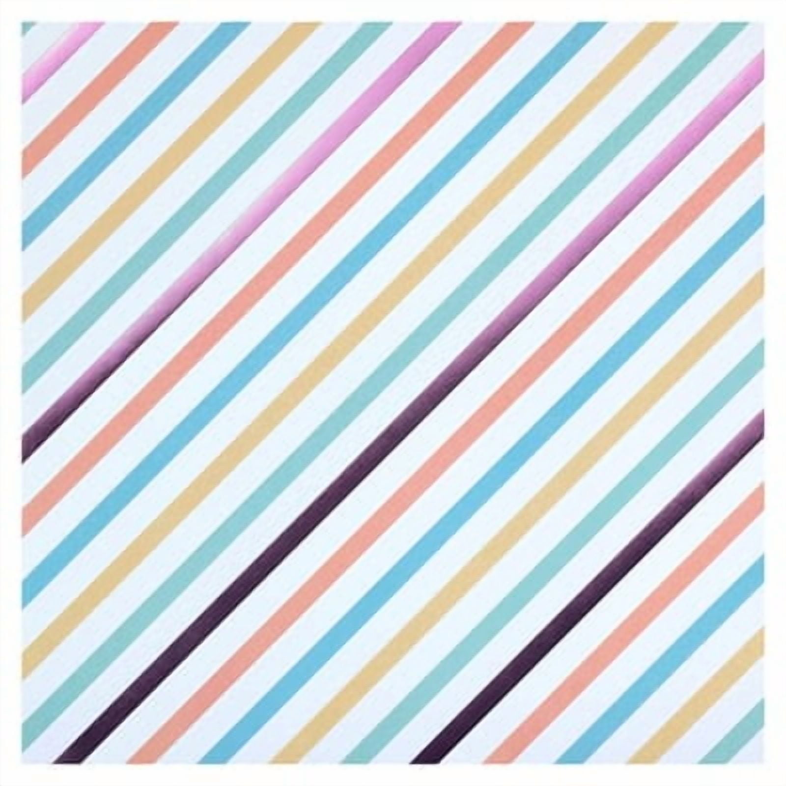 24 Pack: Pastel Stripe Cardstock Paper by Recollections - 12" x 12 ...
