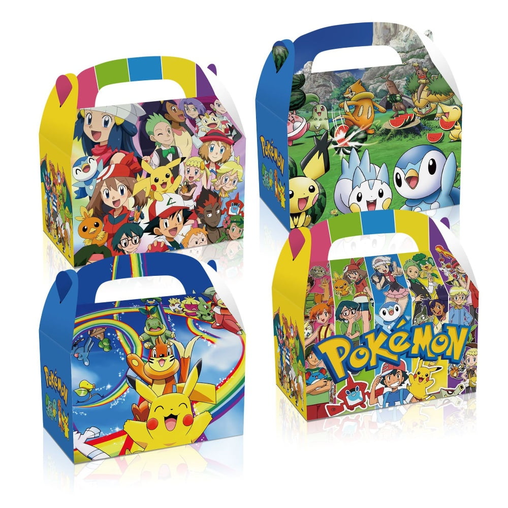 24-Pack Pikachu Party Favor Treat Boxes, Goodie Boxes, Pikachu Gift ...
