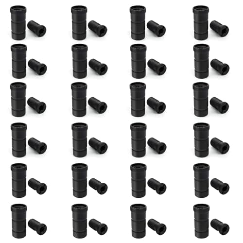 24 Pack Pool Cover Anchors for Concrete and Paver Deck,Durable PPS ...