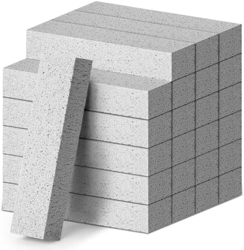 24 Pack Pumice Stone, Gray Pumice Stone for Toilet Bowl Cleaning ...