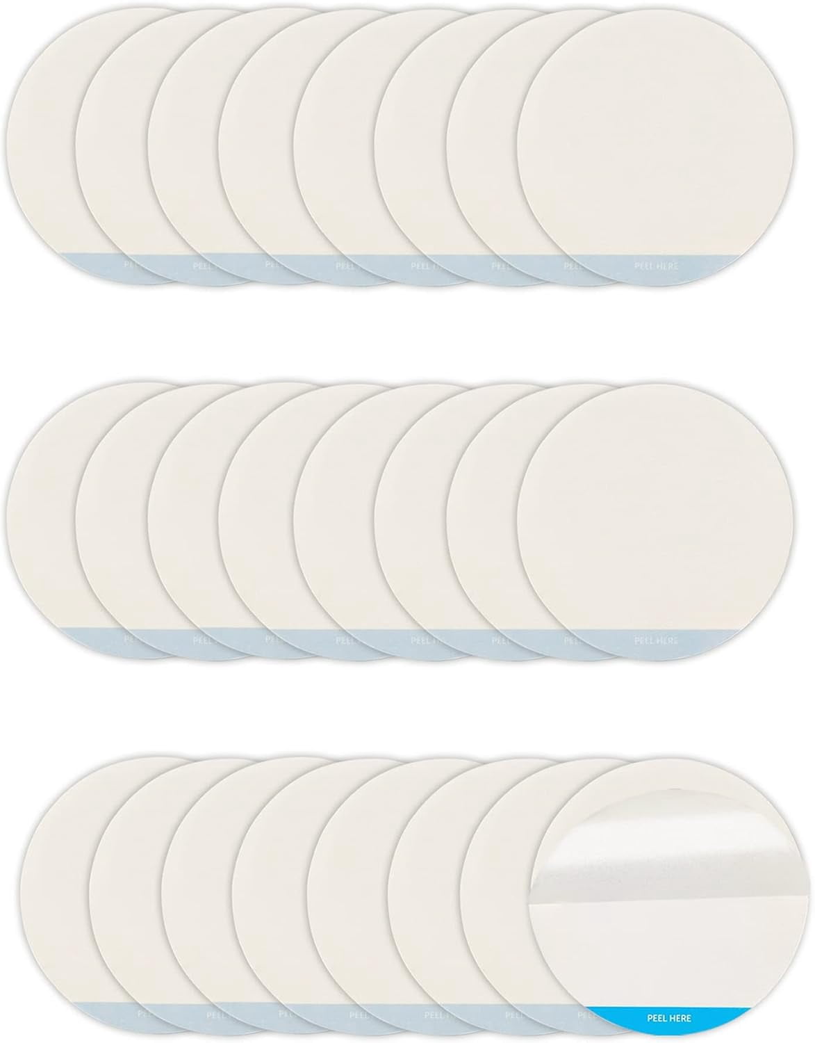 24 Pack Refill Glue Boards 3.4 Inches Sticky Pads Compatible with ...