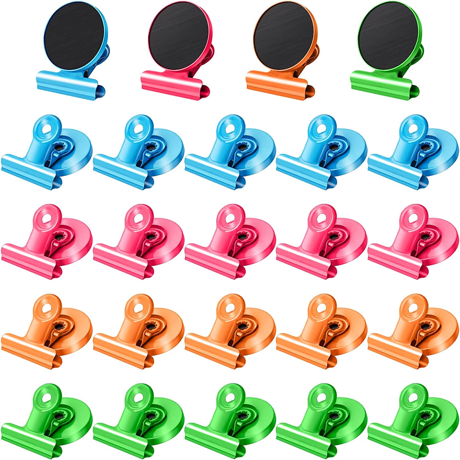 24 Pack Refrigerator Magnets Fridge Magnets Magnetic Clips Magnet Clips ...