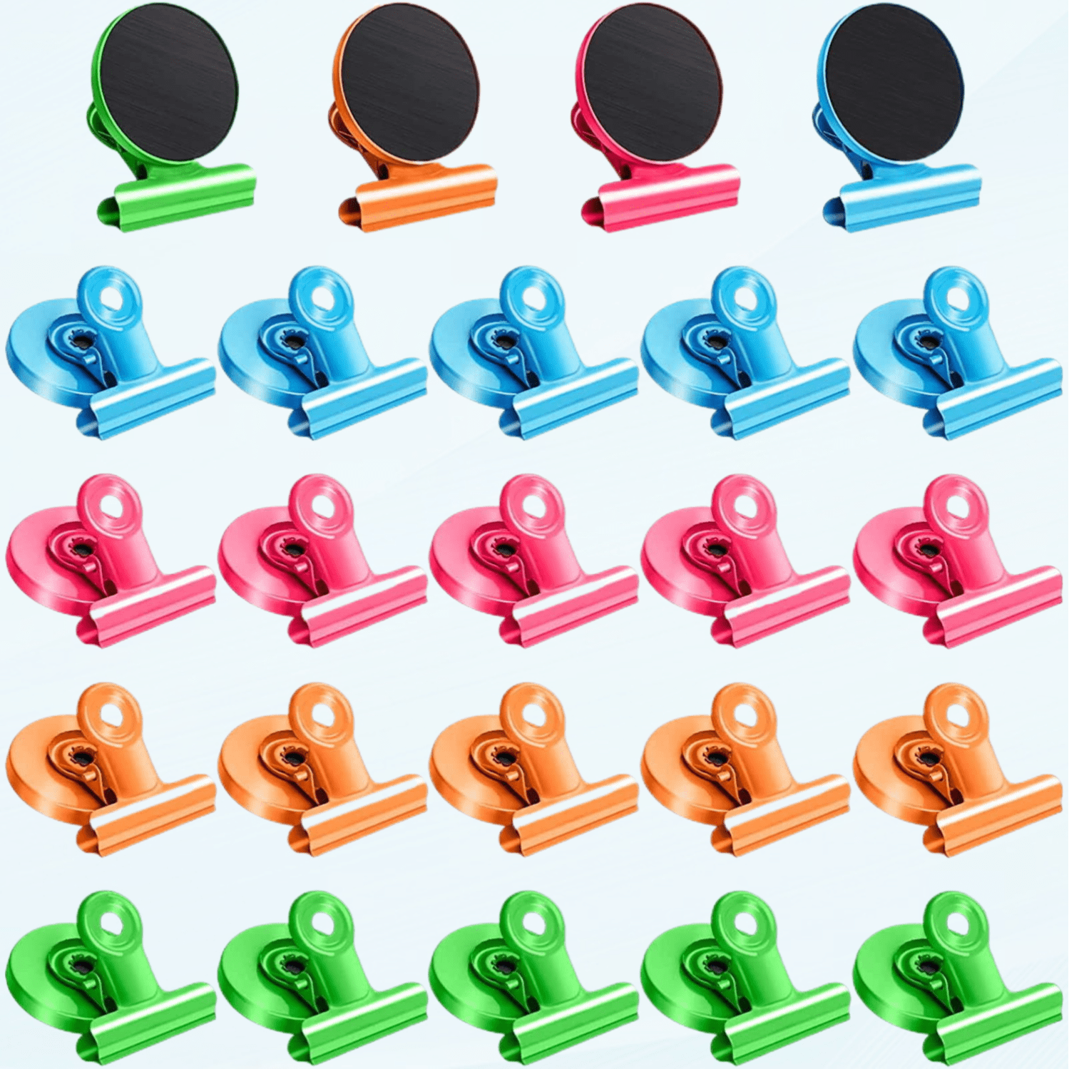 24 Pack Refrigerator Magnets Fridge Magnets Magnetic Clips Magnet Clips ...