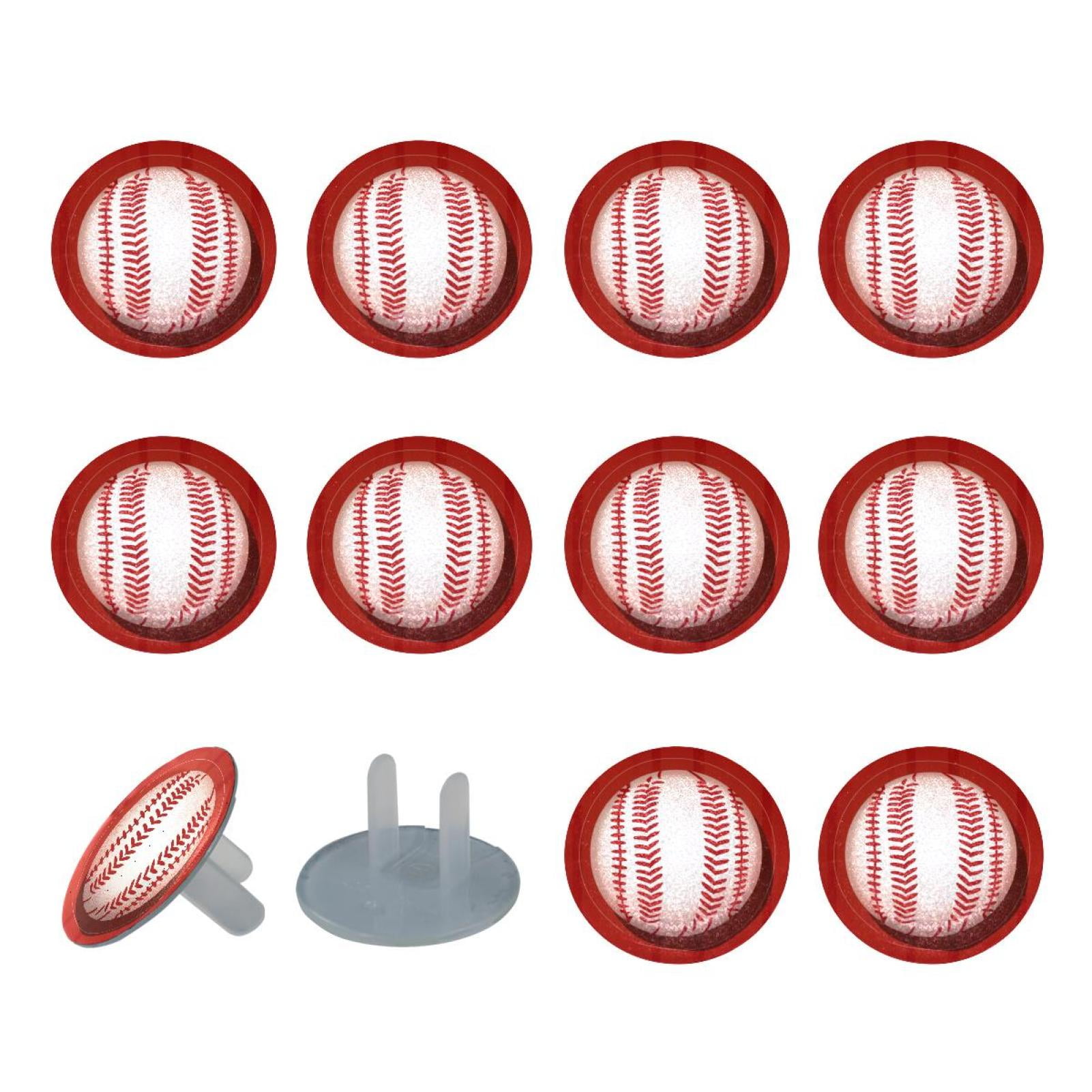 24 Pack Round Outlet Cover 2-Prong Child Safety Socket Covers ...