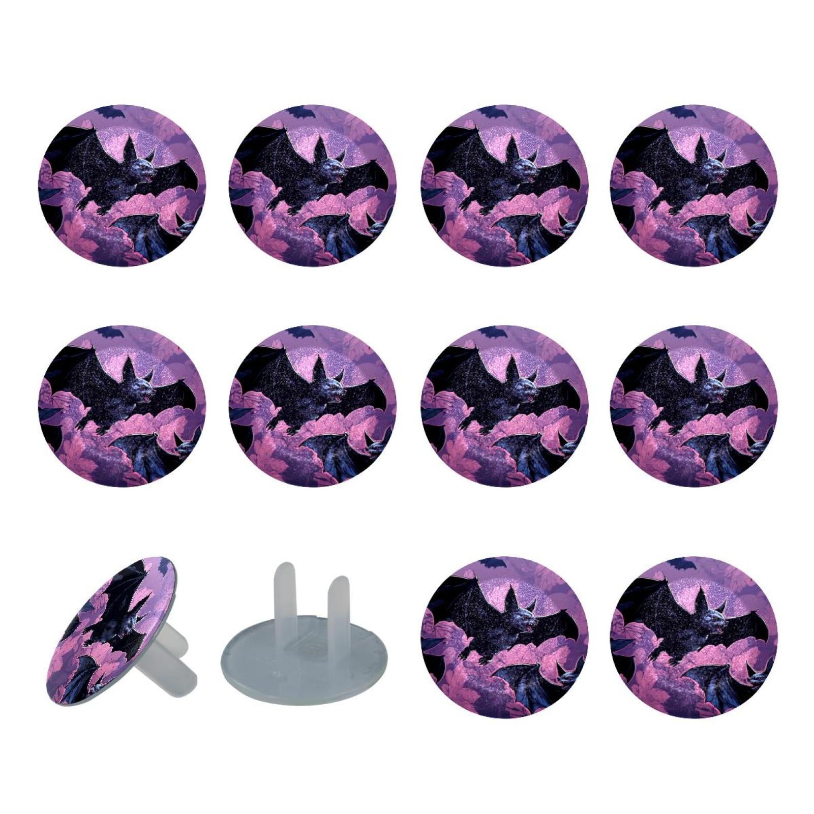 24 Pack Round Outlet Cover 2-Prong Child Safety Socket Covers ...