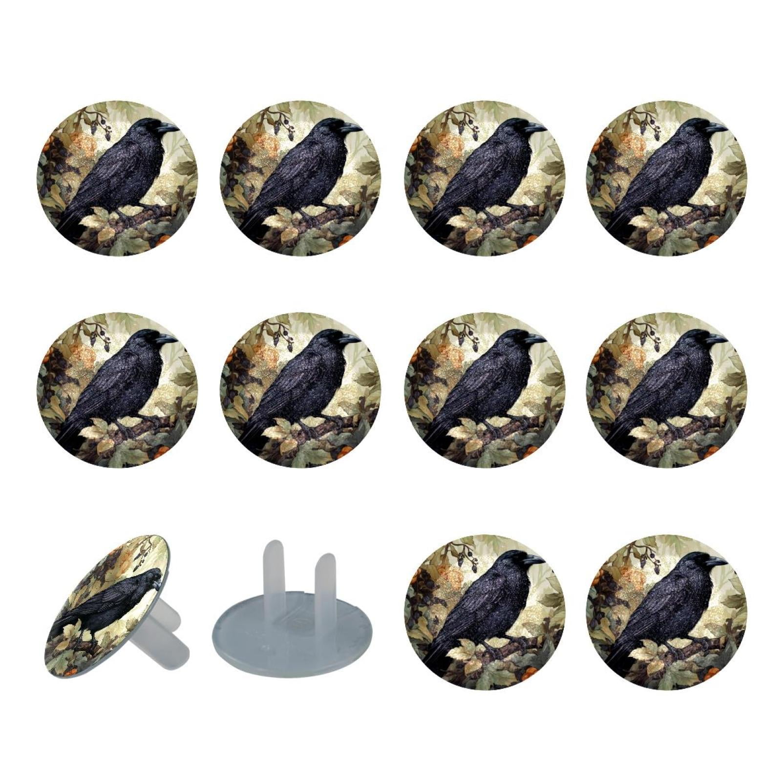 24 Pack Round Outlet Cover 2-Prong Child Safety Socket Covers ...