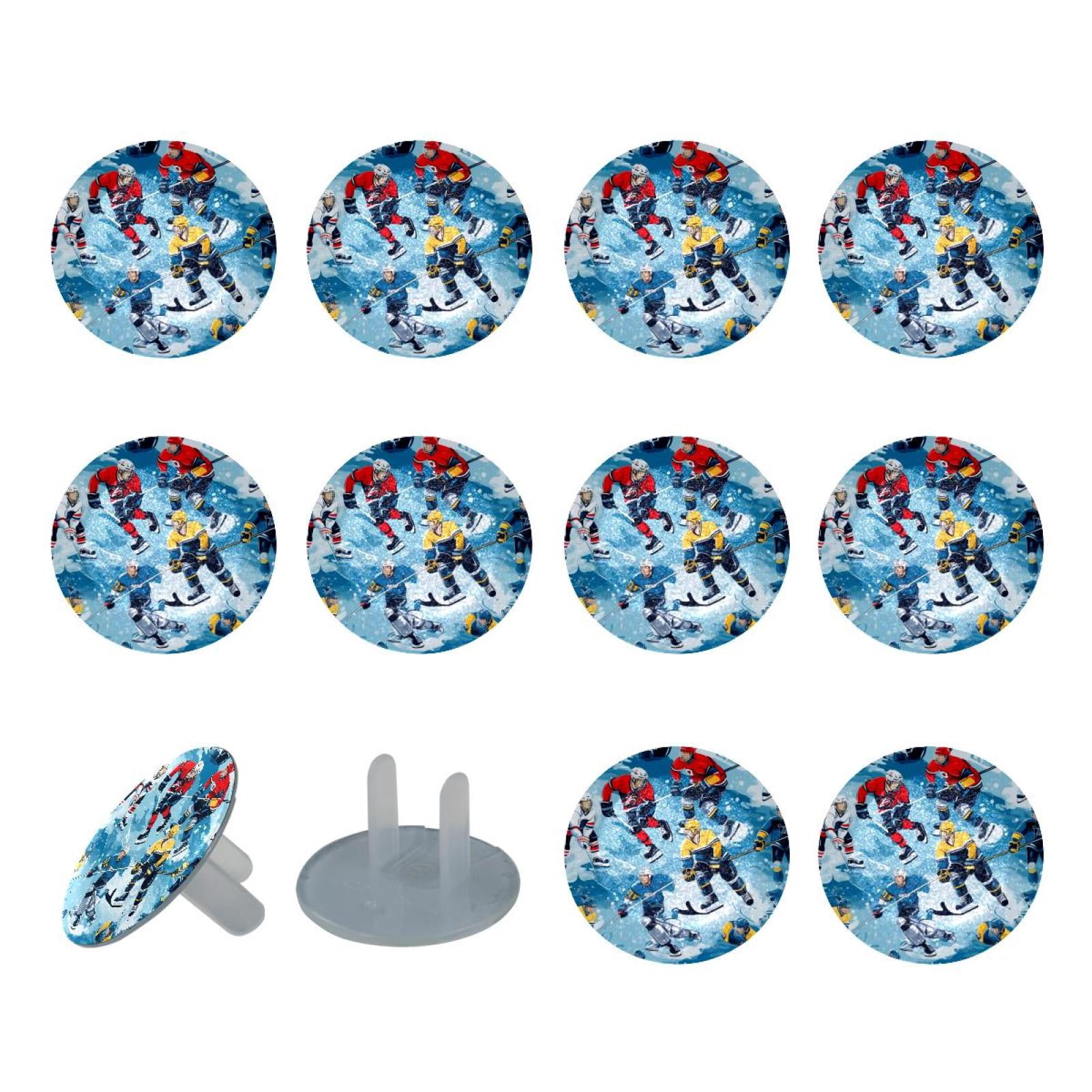 24 Pack Round Outlet Cover 2-Prong Child Safety Socket Covers ...
