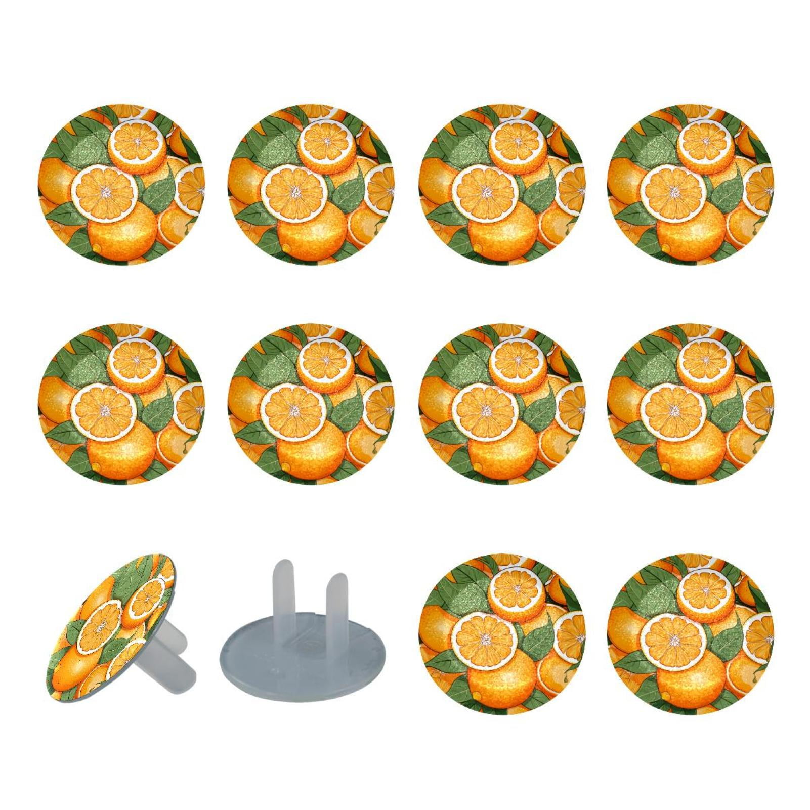 24 Pack Round Outlet Cover 2-Prong Child Safety Socket Covers ...