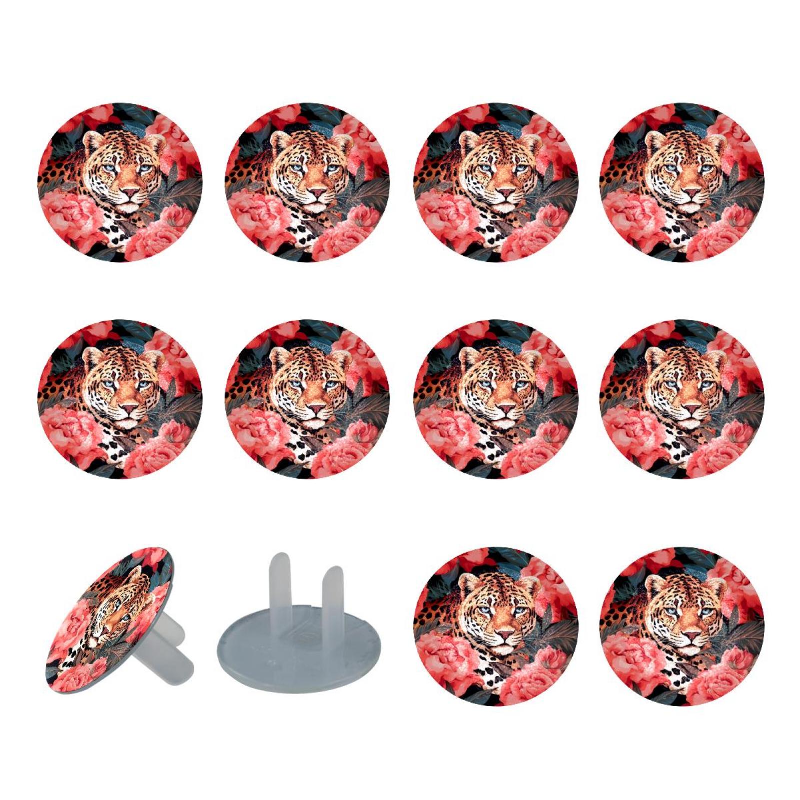 24 Pack Round Outlet Cover 2-Prong Child Safety Socket Covers ...