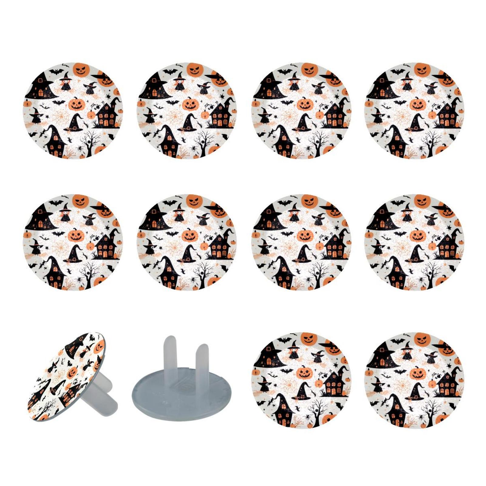 24 Pack Round Outlet Cover 2-Prong Child Safety Socket Covers ...