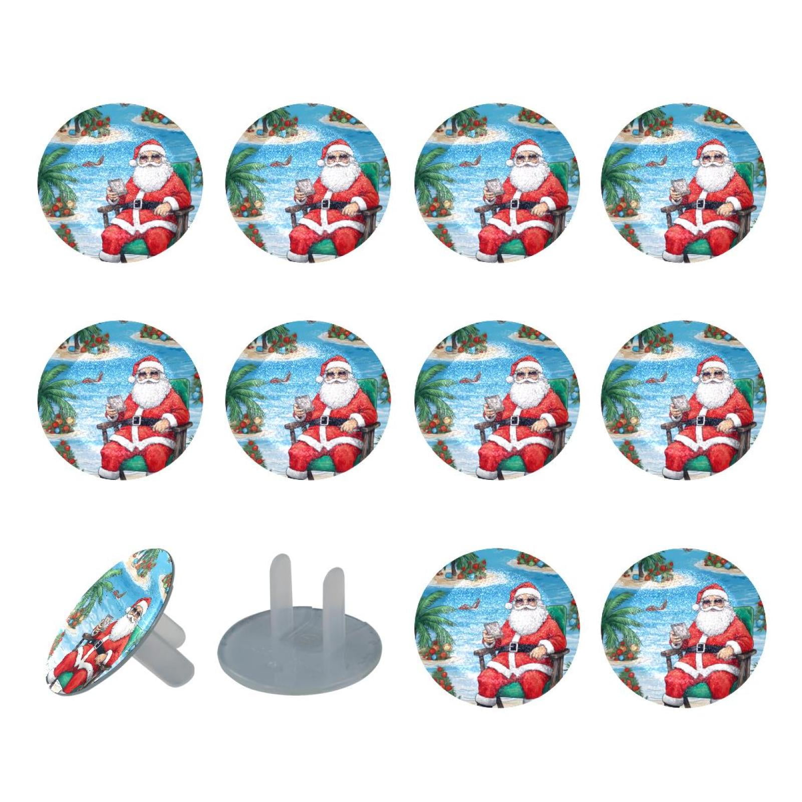 24 Pack Santa Beach Vacation Outlet Covers Baby Proofing, Child Safety ...