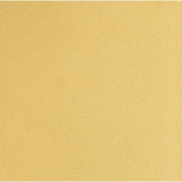 DCWV Double-Sided Cardstock Stack 12"X12" 36/Pkg Solid Gold W/Gold Foil ...