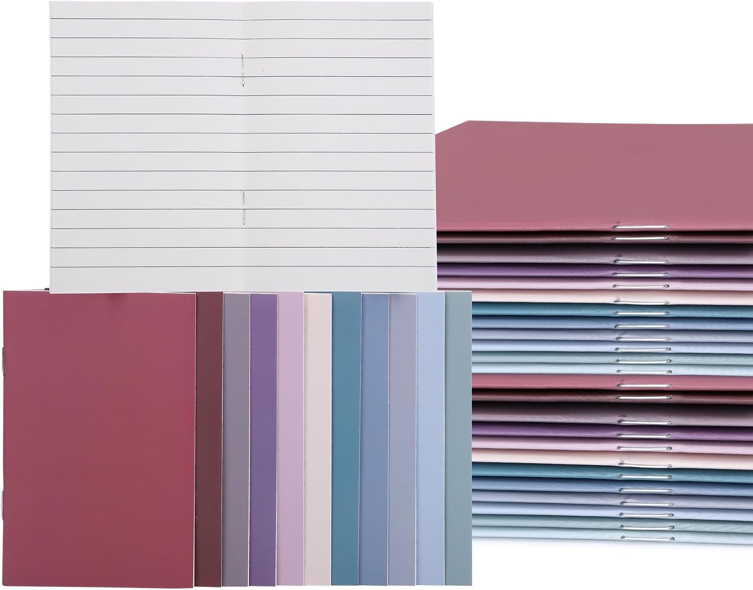 24 Pack Small Notebooks 3x5 Bulk, Lined Mini Pocket Notebook Faith ...