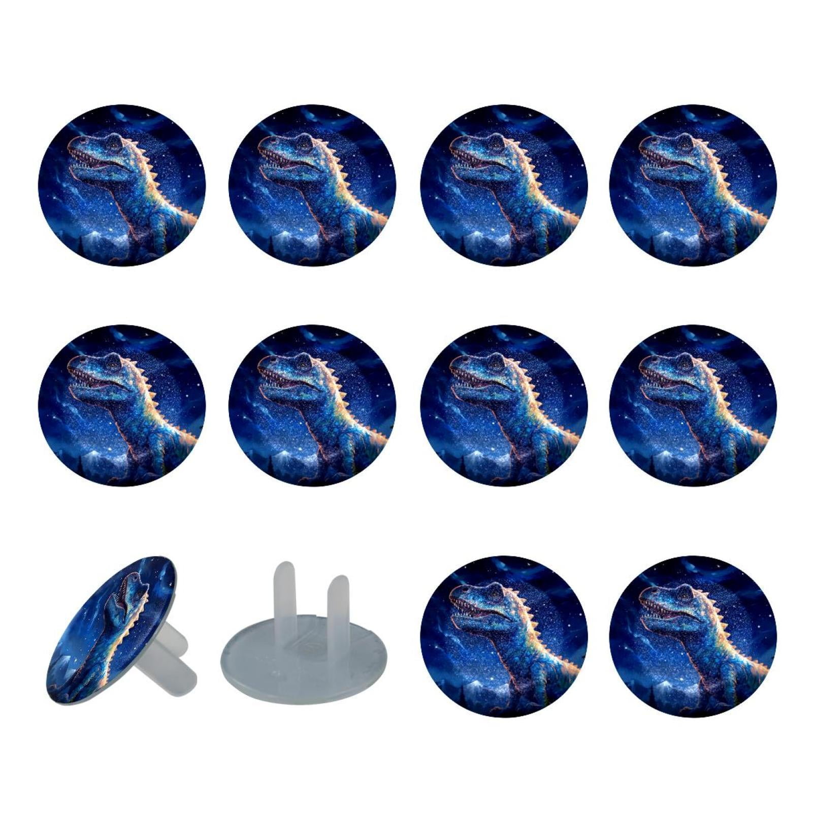 24 Pack Starry Dinosaur Outlet Covers Baby Proofing Socket Protectors ...