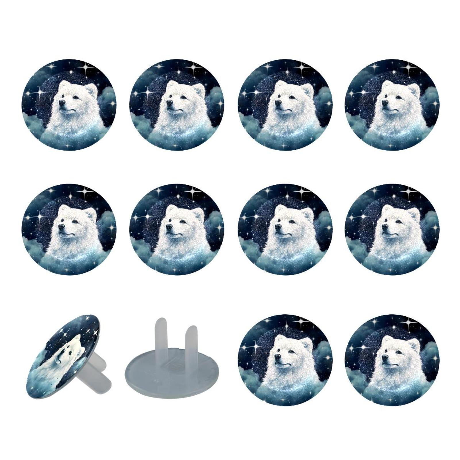 24 Pack Starry Polar Bear Outlet Covers Baby Proofing, Child Safety ...