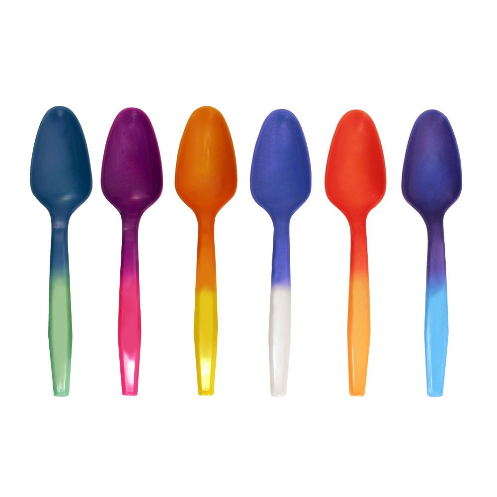 24 Pack Temperature Sensitive Mood Spoons Reusable, Color Change with ...