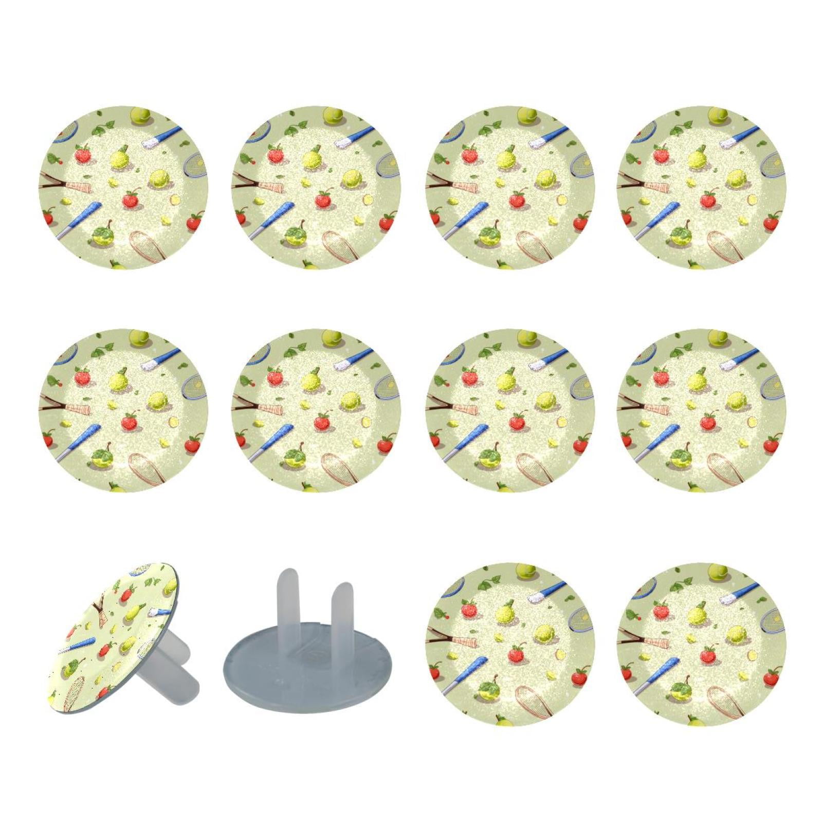 24 Pack Tennis Ball Outlet Covers Baby Proofing Socket Protectors Child ...