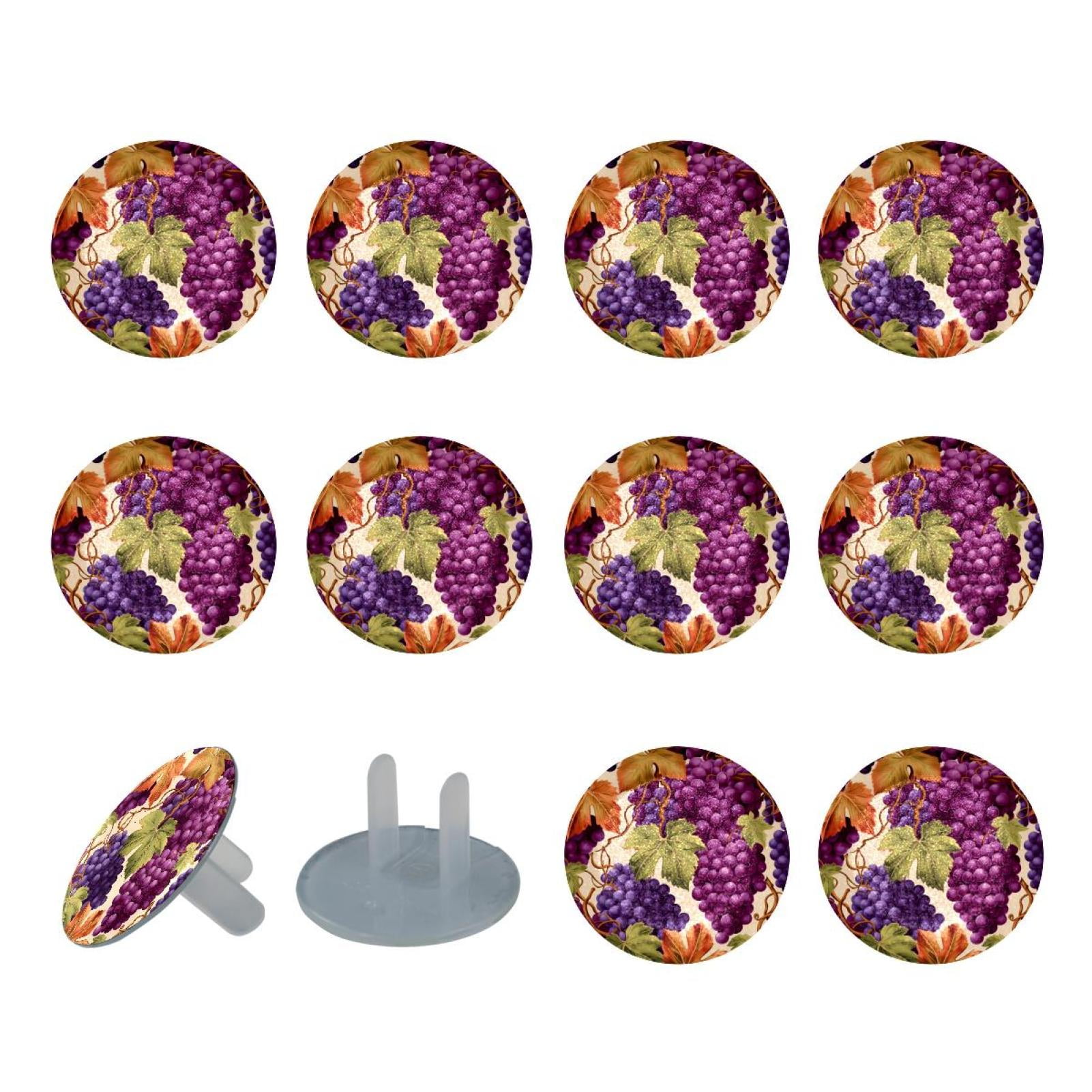 24 Pack Thanksgiving Grape Outlet Covers Baby Proofing Socket ...