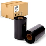 24 Pack Thermal Wax Resin Ribbon 4.33" X 1182' 1 Core. Ribbons for ...