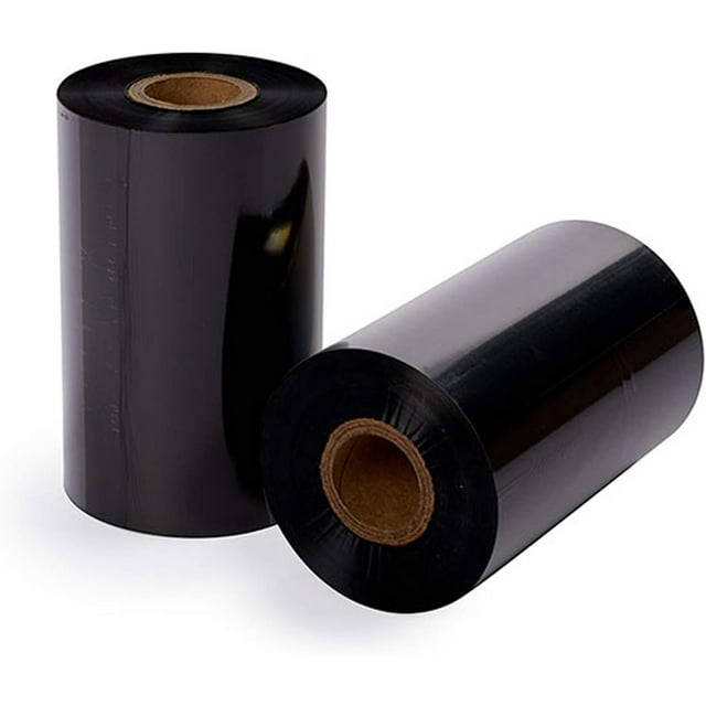 24 Pack Thermal Wax Resin Ribbon 4.33" X 1182' 1 Core. Ribbons for ...