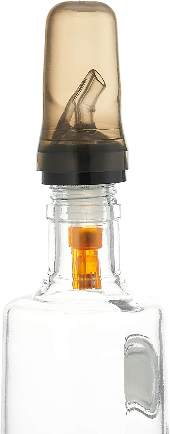 [24 Pack] Translucent Liquor Pourer Cover Caps, Bottle Top Cover, Spout ...