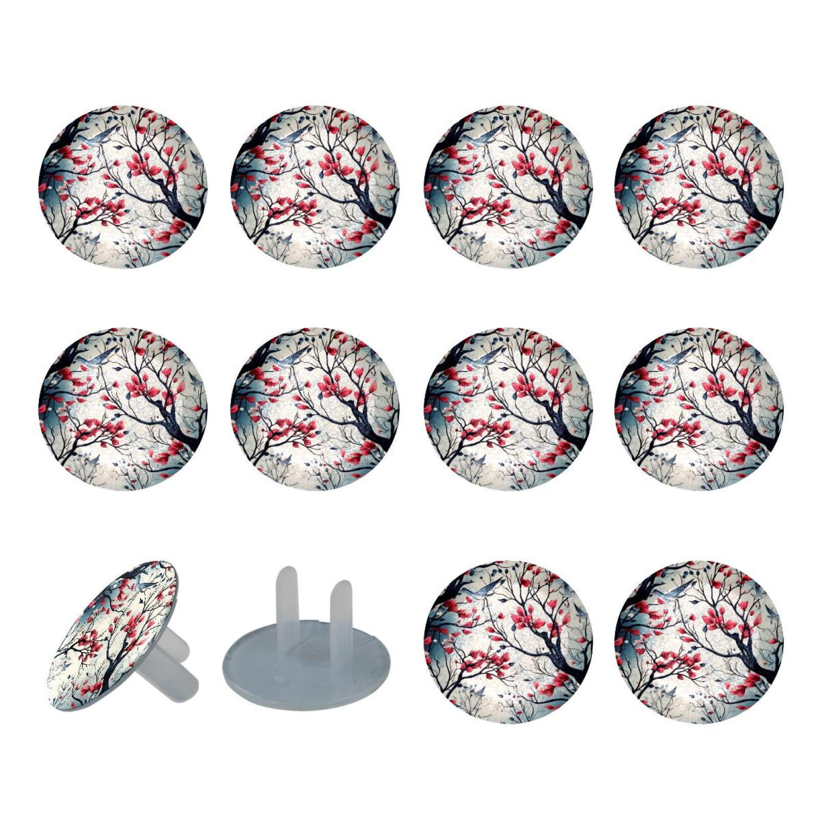 24 Pack Tree Outlet Covers Baby Proofing, Child Safety Plug Covers for ...