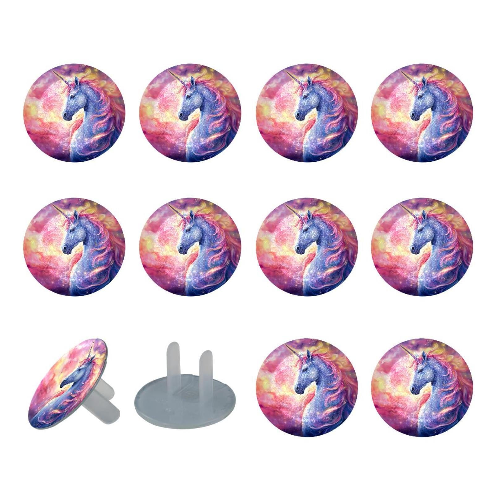 24 Pack Unicorn Outlet Covers Baby Proofing, Child Safety Plug Covers ...