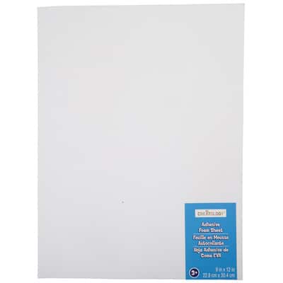 24 Pack: White Adhesive Foam Sheet by Creatology - 9" x 12" - Walmart.com