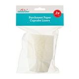 Way To Celebrate White Parchment Paper Cupcake Liners, 24 Count ...