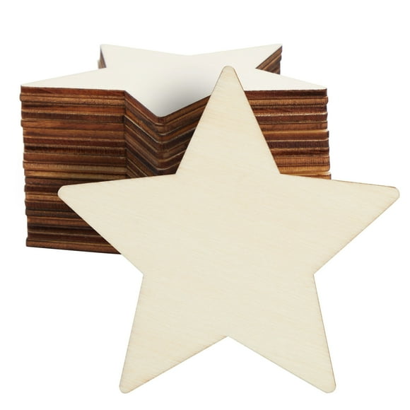 Wooden Craft Stars Collection for Unique Home Decor and Crafts