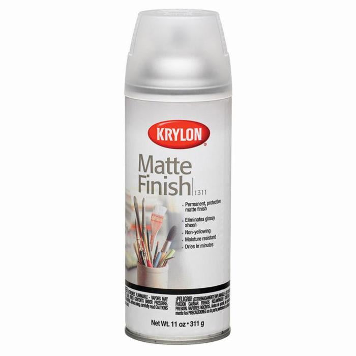 24-Pack of 11 oz Krylon 1311 Clear Matte Finish Protective Coating ...