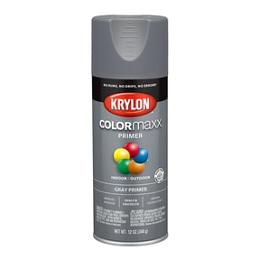 24-Pack of 12 oz Krylon K02744007 Pewter Gray Fusion All-In-One Paint ...