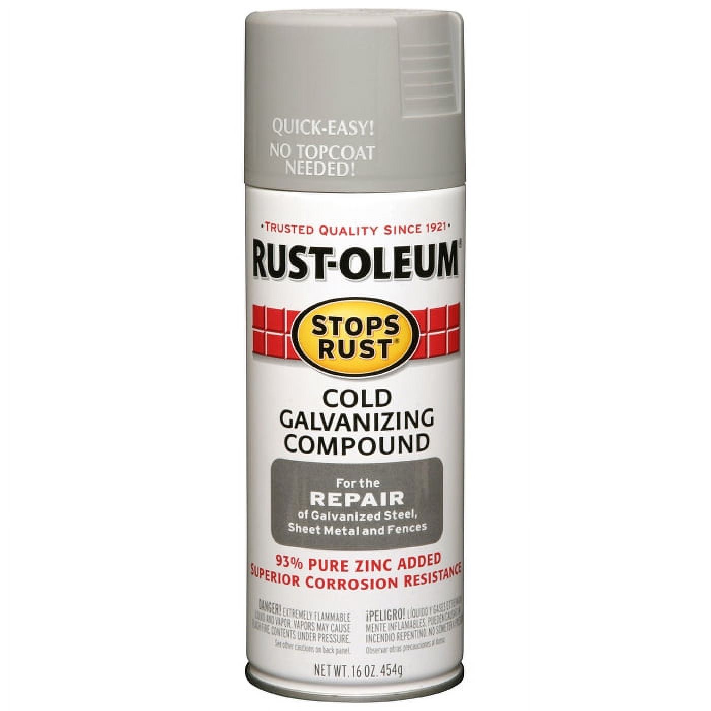 24-Pack of 16 oz Rust-Oleum Brands 7785830 Gray Stops Rust Cold ...