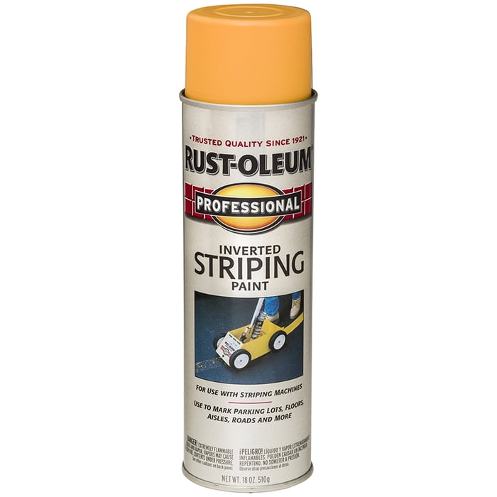 24-Pack of 18 oz Rust-Oleum Brands 2548838 Yellow Professional Traffic ...