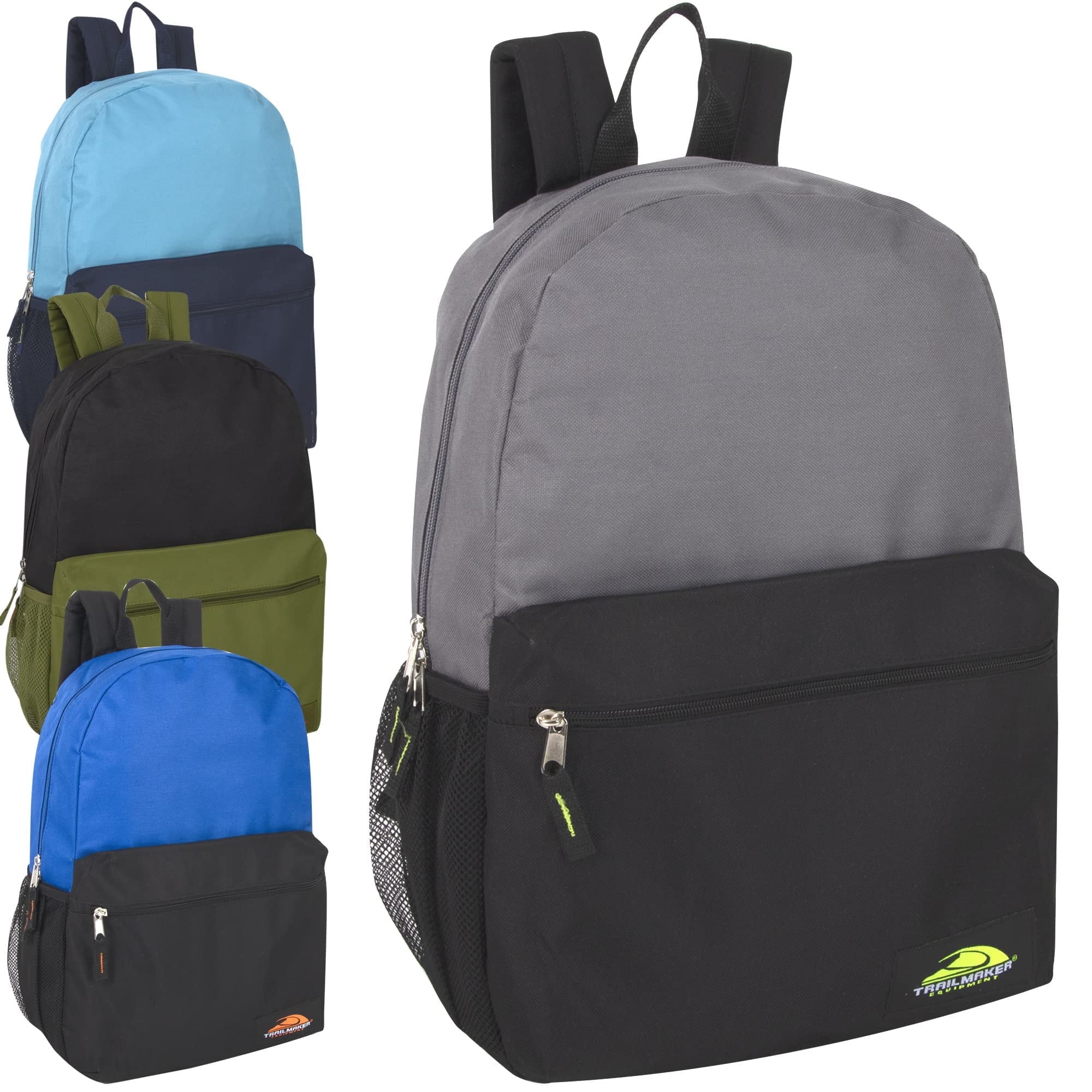 Wholesale Trail Maker Backpacks, 24 Colorful Bookbags with Multiple Pockets for School, Adults ...