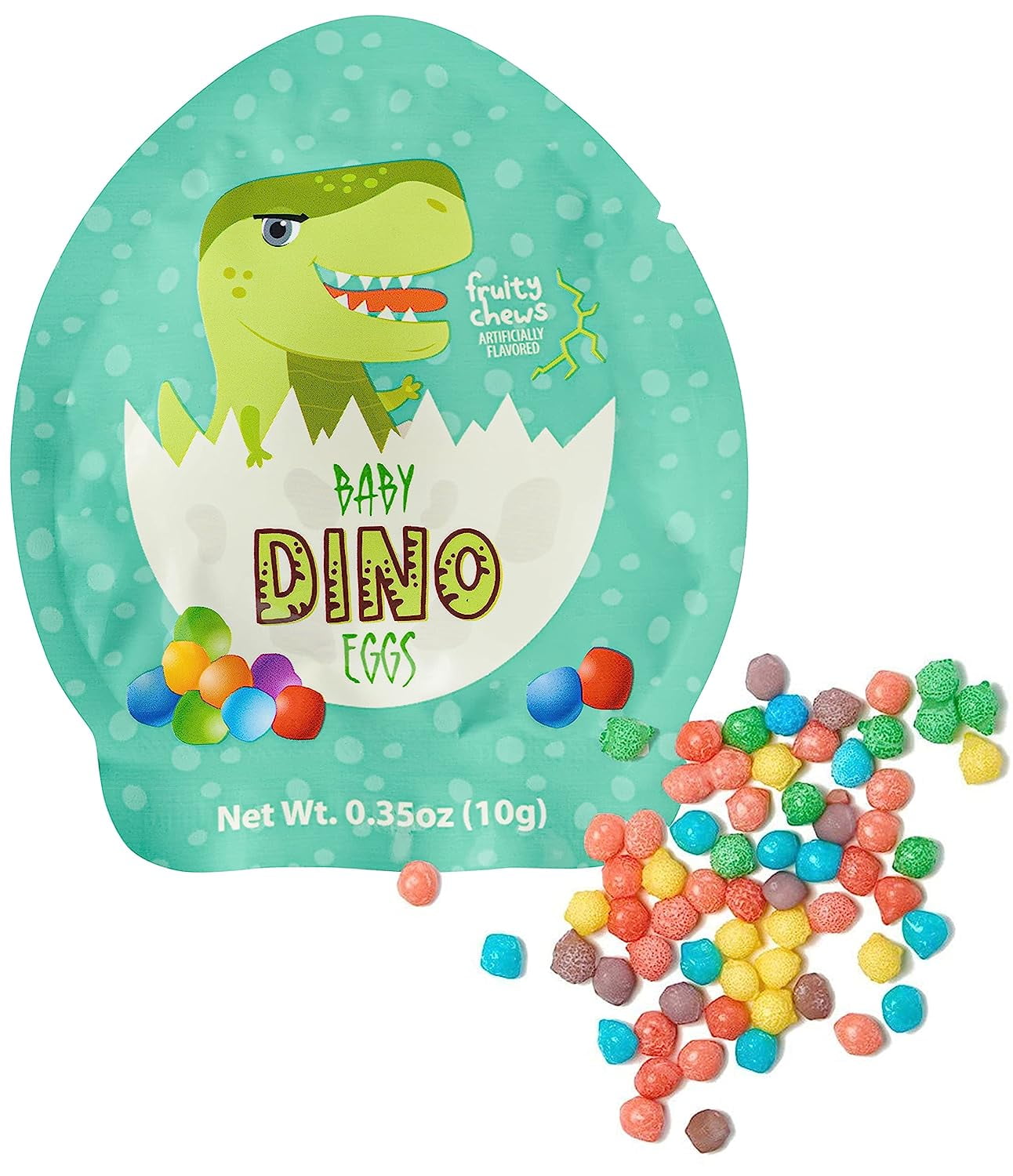 24 Pack of Dinosaur Candy - Baby Dinosaur Eggs Mini Fruit Chews, Dino ...