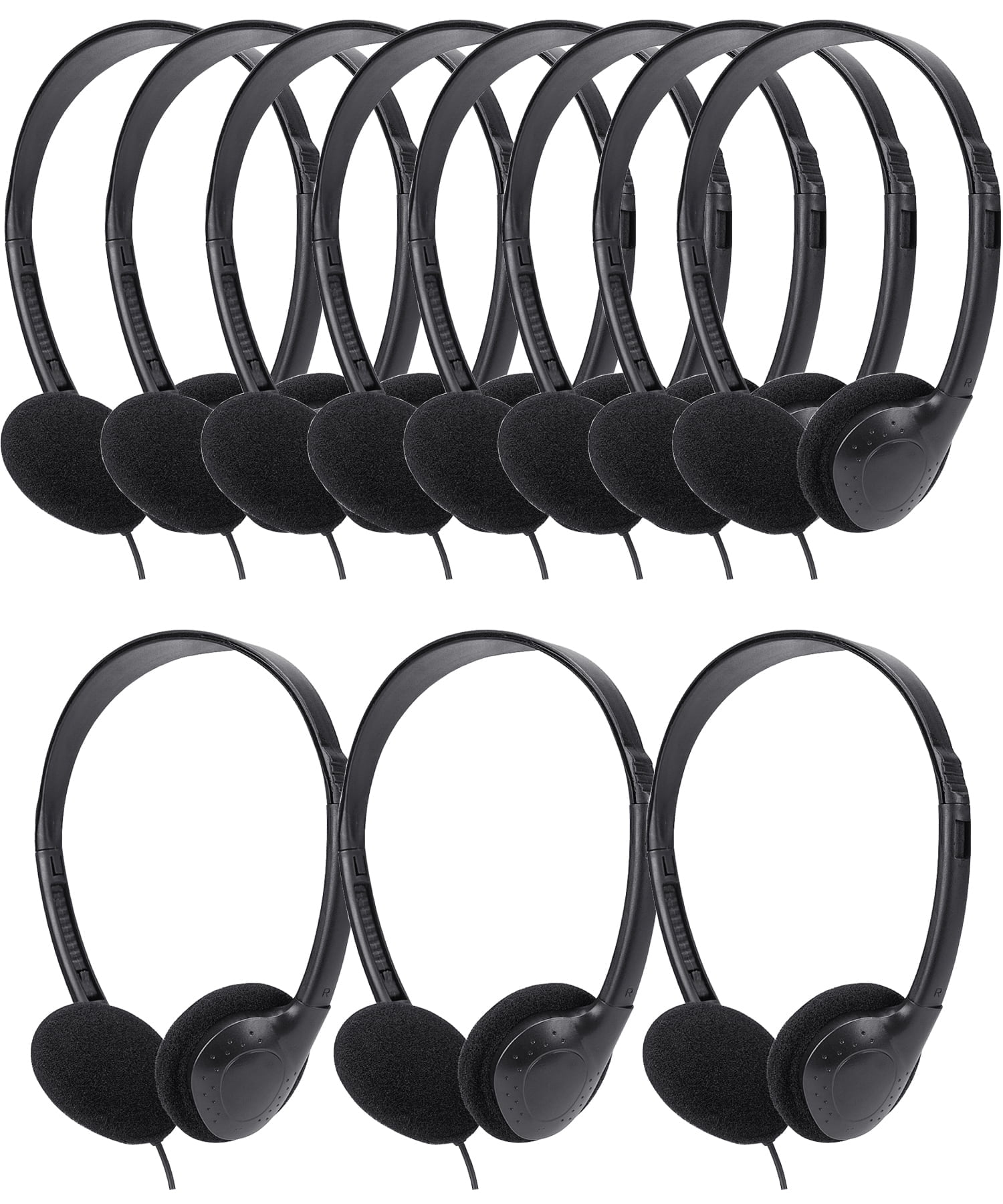 24 Packs Headphones Bulk Classrooms Students Wired Earphones Class Set ...