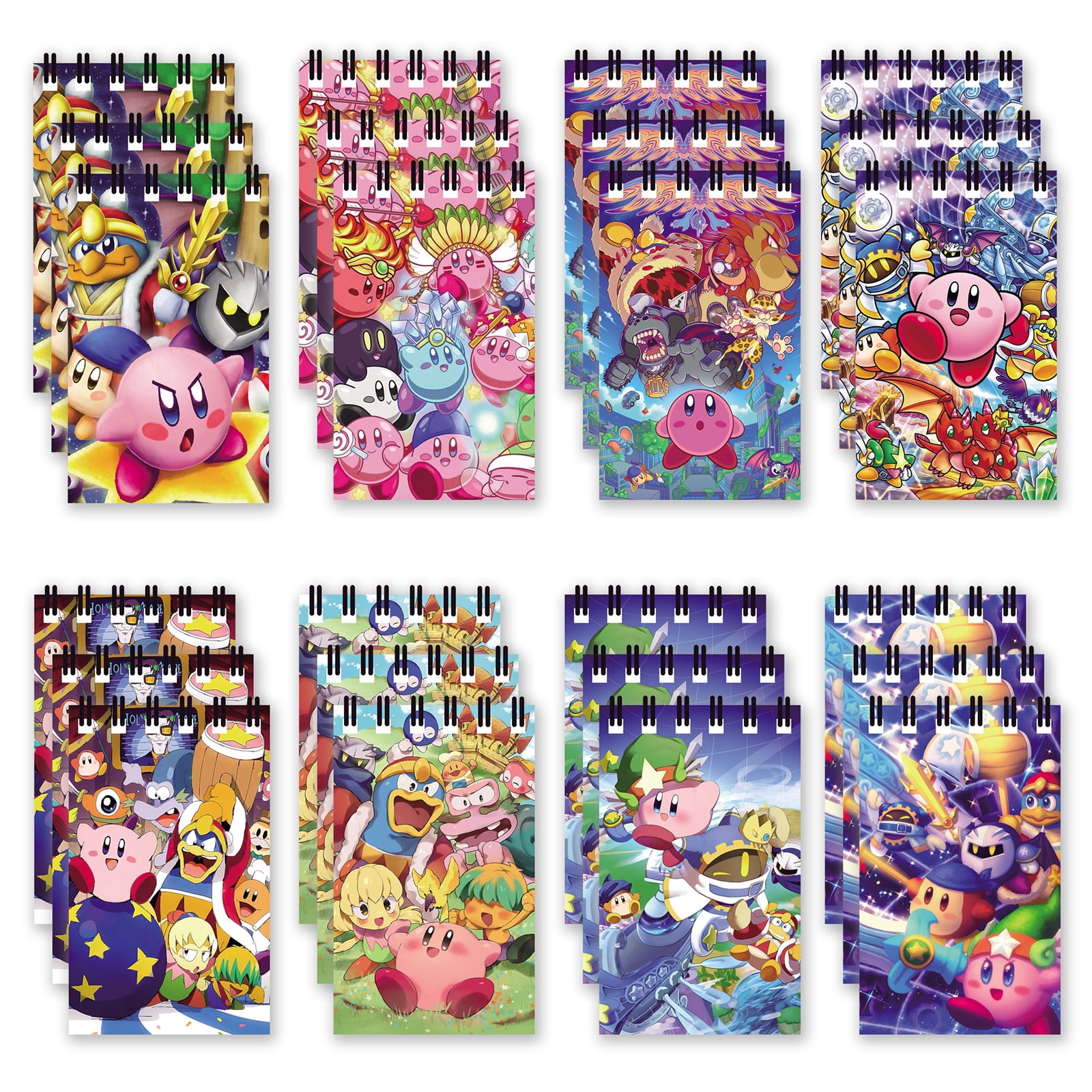 24 Packs Mini Star Notebooks Portable Pocket Notebook for Birthday ...