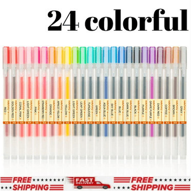 Luxury Retractable Ballpoint Pen Titanium Alloy Blank Ink 0.5mm Point ...