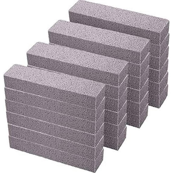 24 Packs Pumice Stick for Cheaning, Pumice Scouring Stone Pad Removing ...
