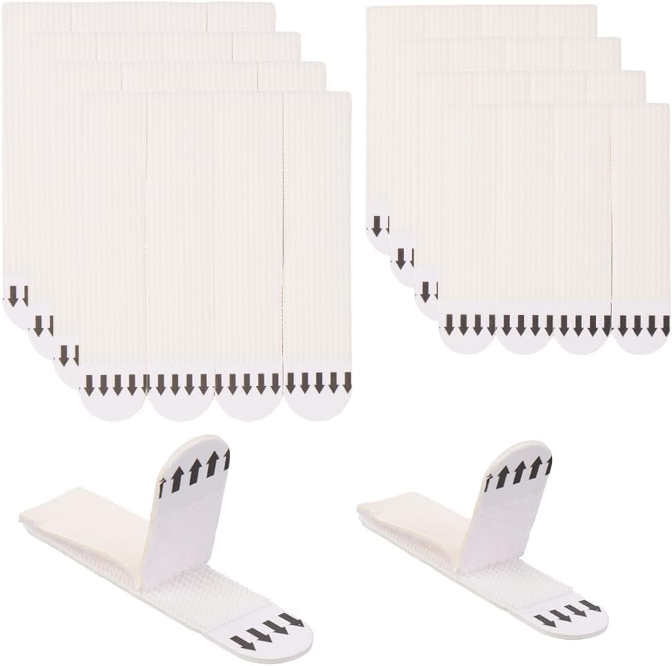 24 Pairs 2 Sizes Picture Hanging Strips Damage Free Adhesive Hanging ...