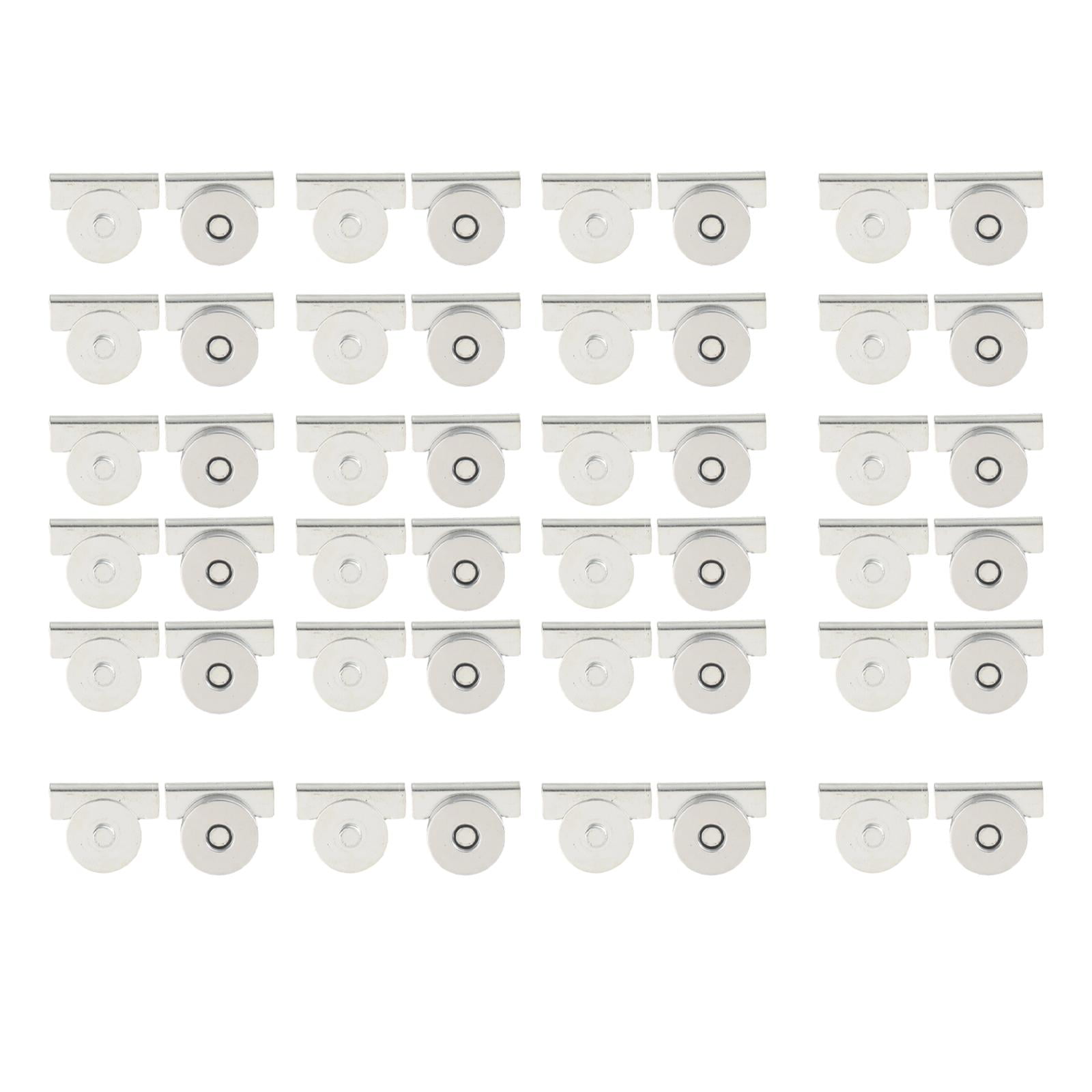 24 Pairs Fastener Snaps Clip Clasp Buckle Supplies Easy Installation ...