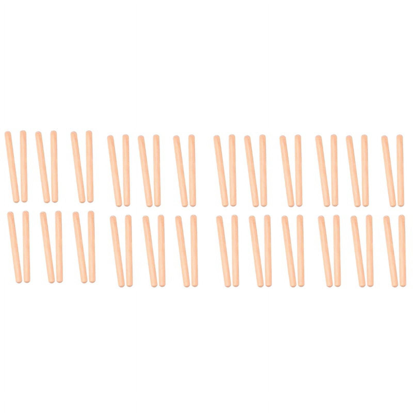 24 Pairs Wood Claves Musical Percussion Instrument Rhythm Sticks ...