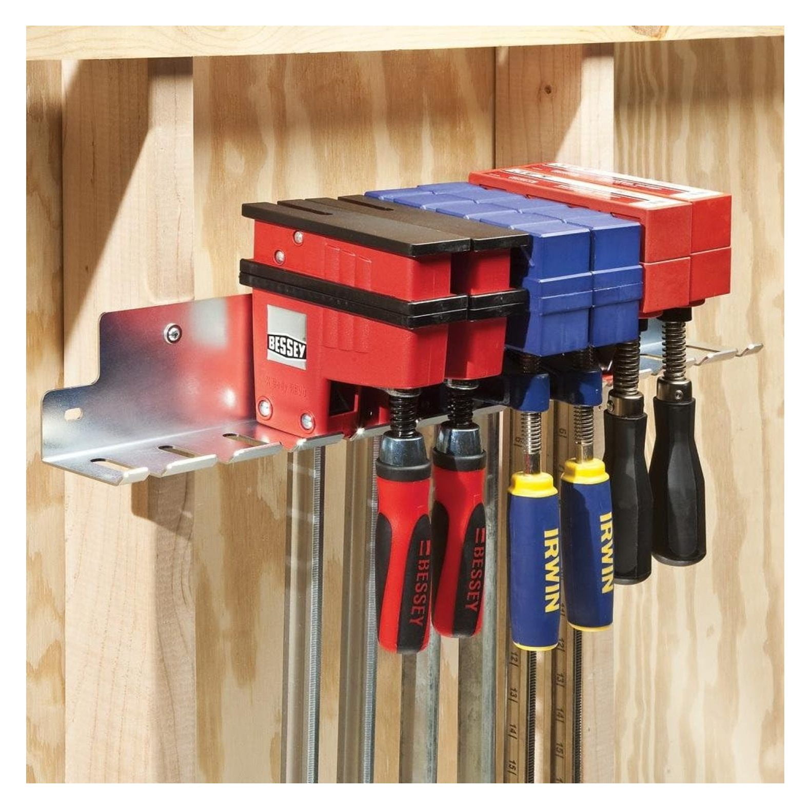 24” Parallel Clamp Rack - Helps to Store Heavy Duty Clamps – Durable ...