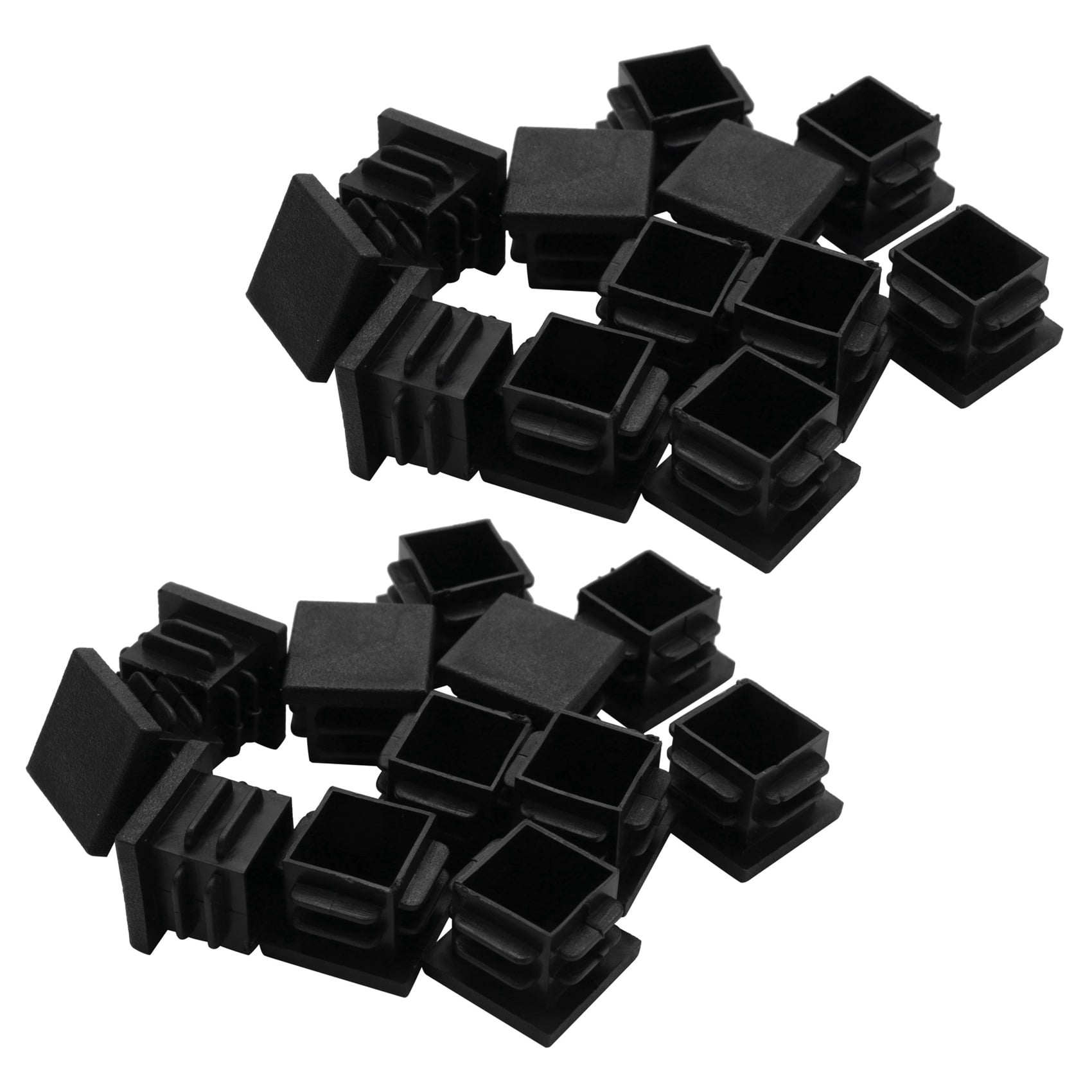 24 Pcs 19mm x Blanking End Caps Square Tubing Tube Insert Plastic ...