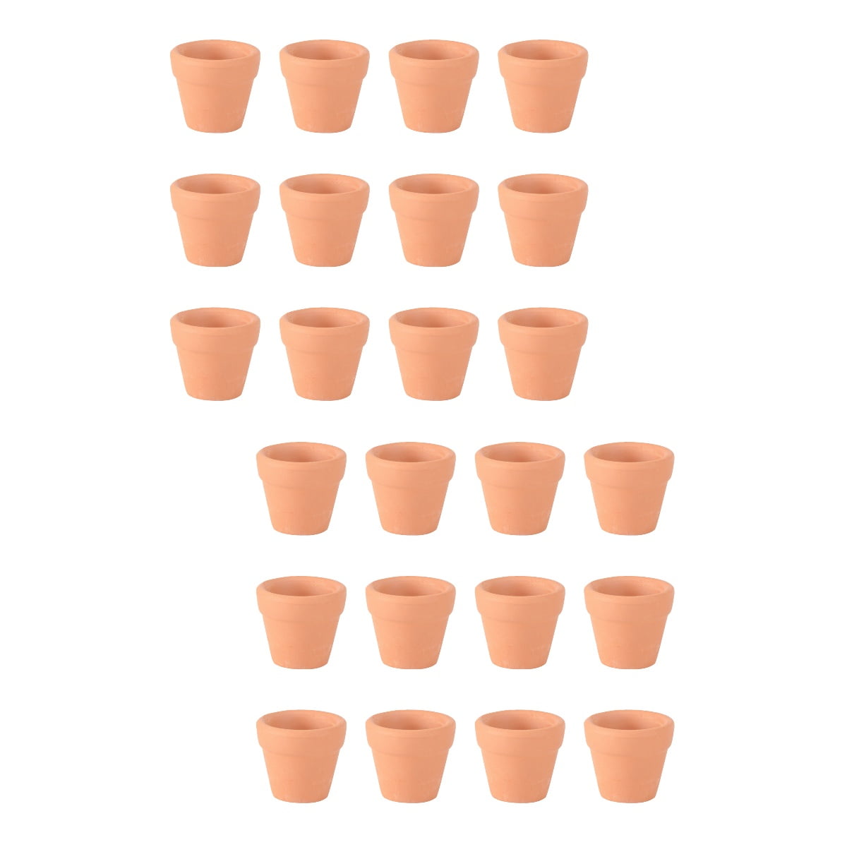 Pcs 3x3cm Small Mini Terracotta Pot Clay Ceramic Pottery Planter Cactus ...