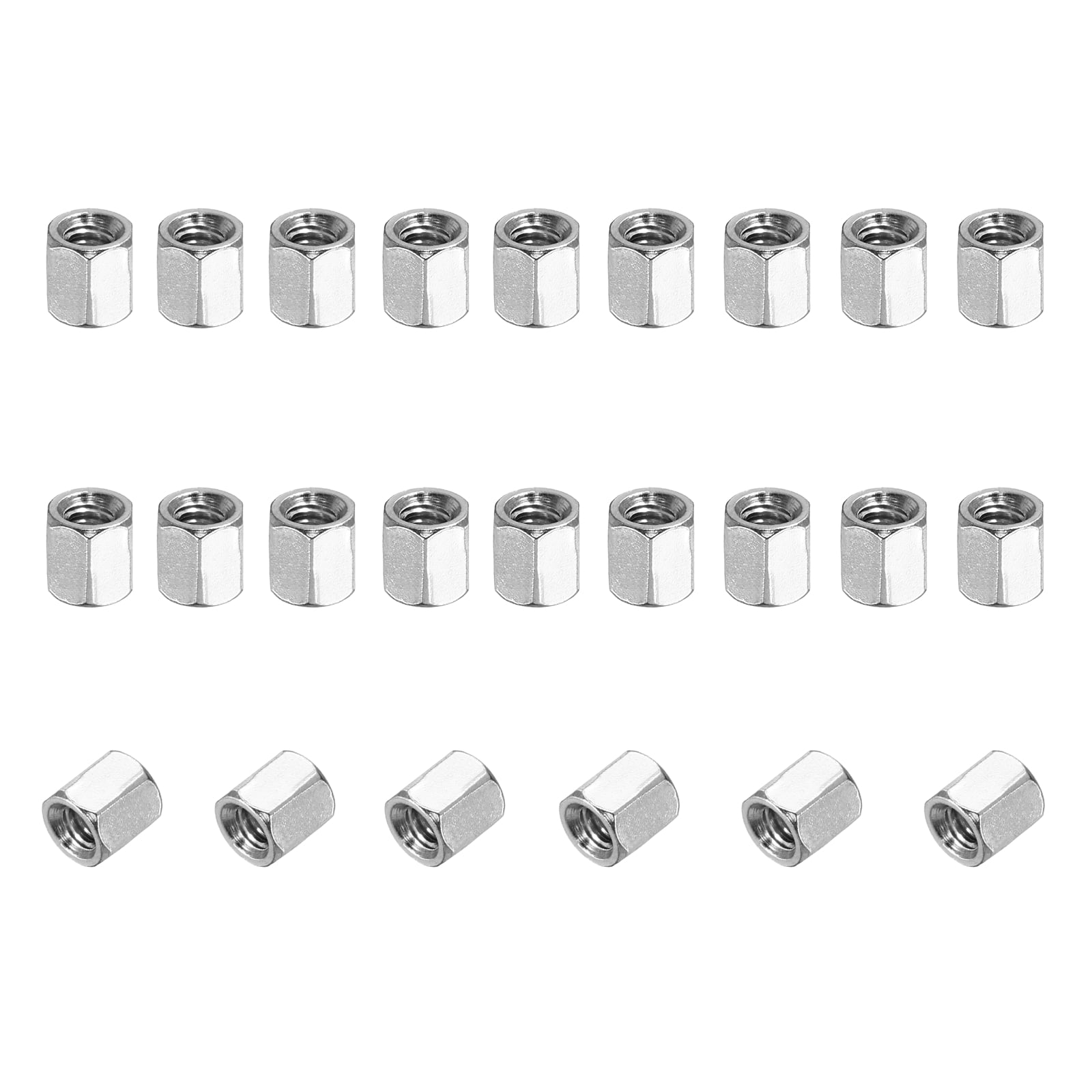 24 Pcs 4-40x5mm Male Female Hex Standoff, Nickel Plated Copper PCB ...